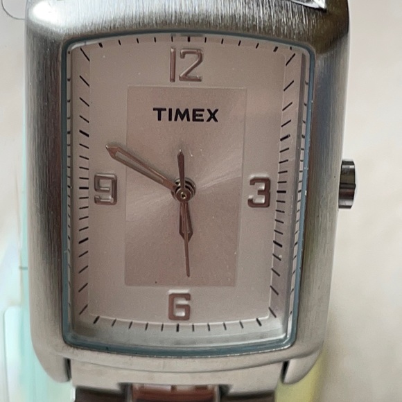Timex | Accessories | New Timex Lady Battery Stainless Steel Band ...